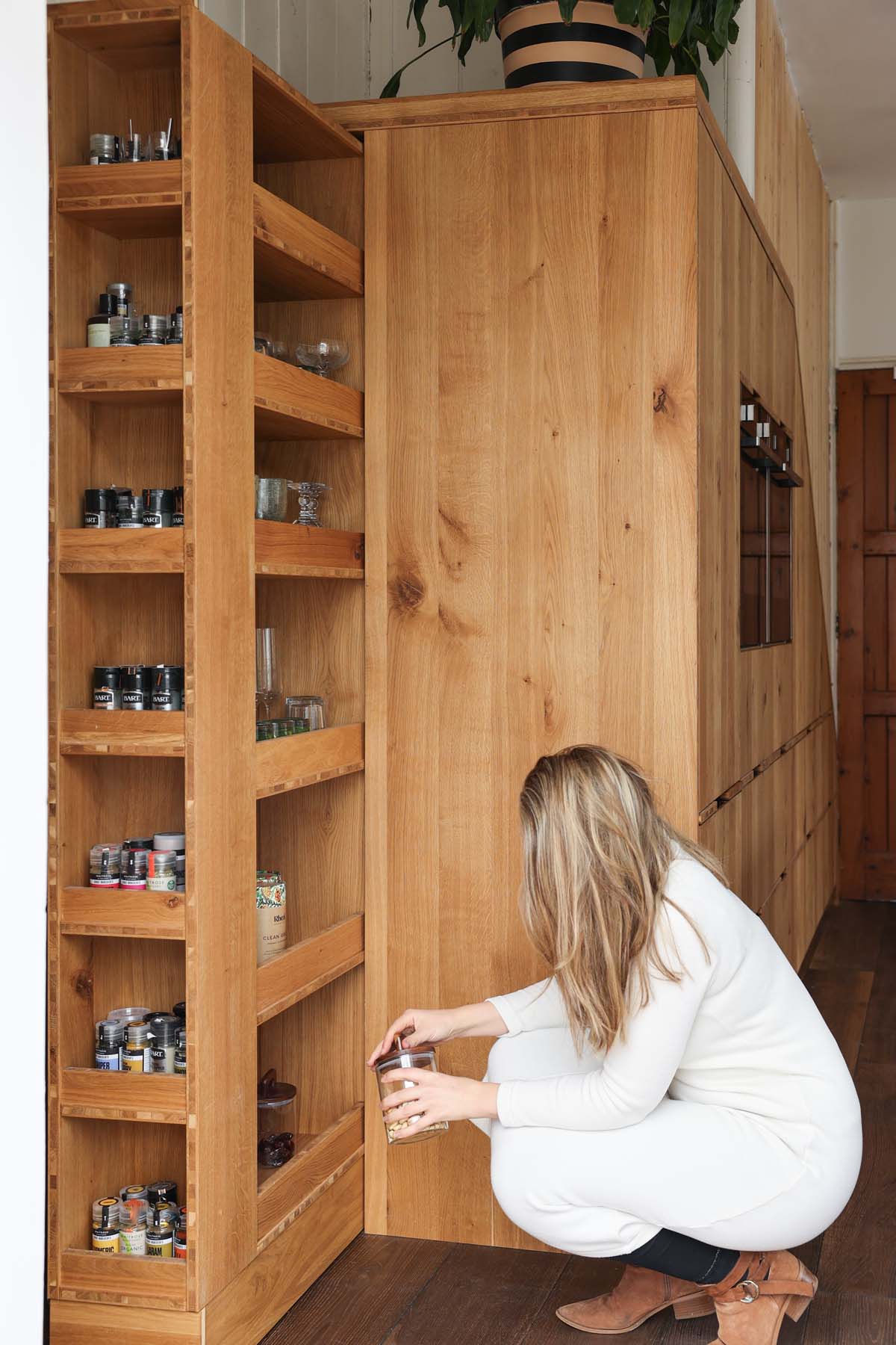 Kumba | Rustic Oak Contemporary Kitchen | Wood Works Brighton